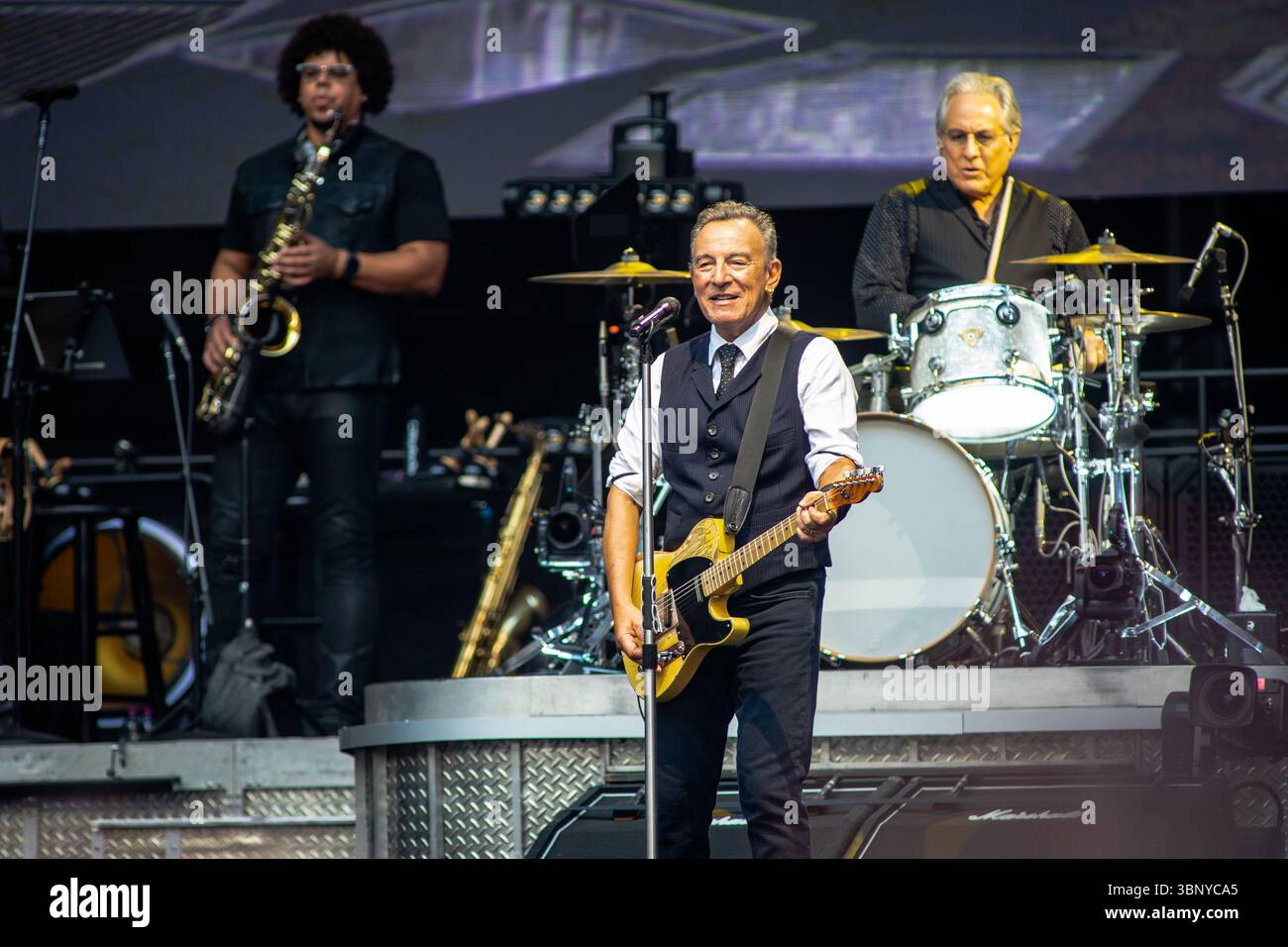 Milan Italy. 03th jul 2025. BRUCE SPRINGSTEEN AND THE E STREET BAND ...