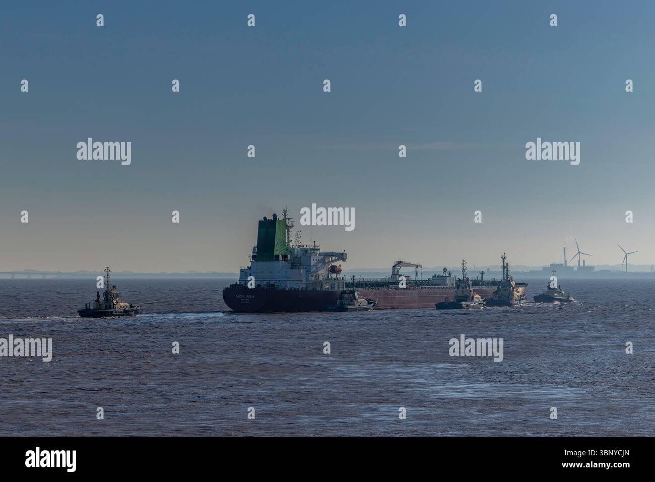 Chemical tanker Pacific Julia heading for Royal Portbury docks Stock ...