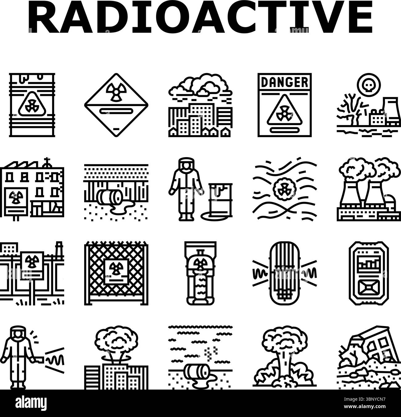 Radioactive exposure Black and White Stock Photos & Images - Alamy