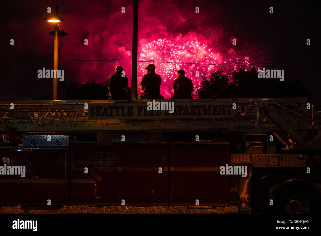 Seattle, USA. 4th July 2025. Seattleites take to the streets to ...