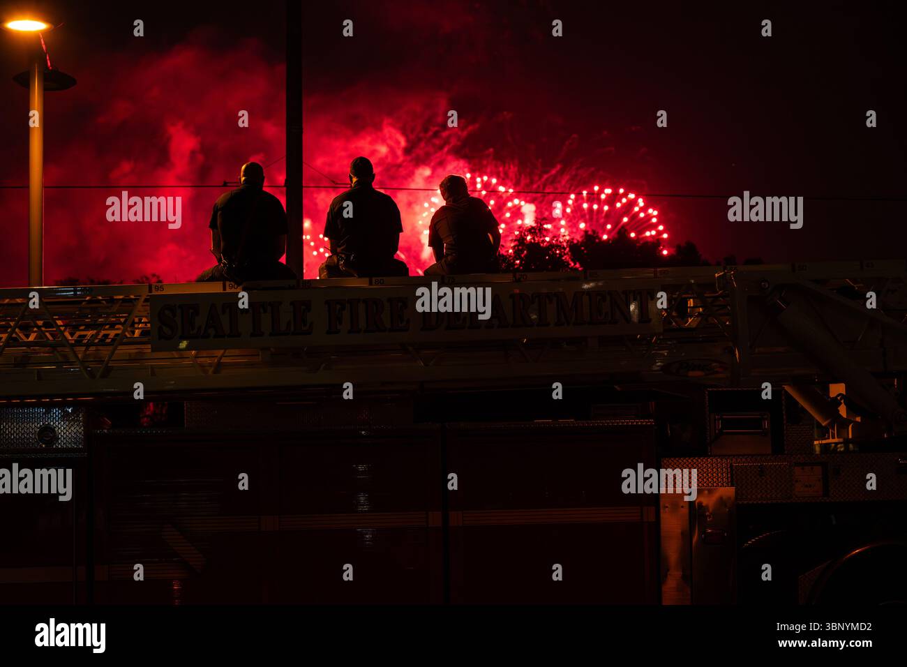 Seattle, USA. 4th July 2025. Seattleites take to the streets to ...