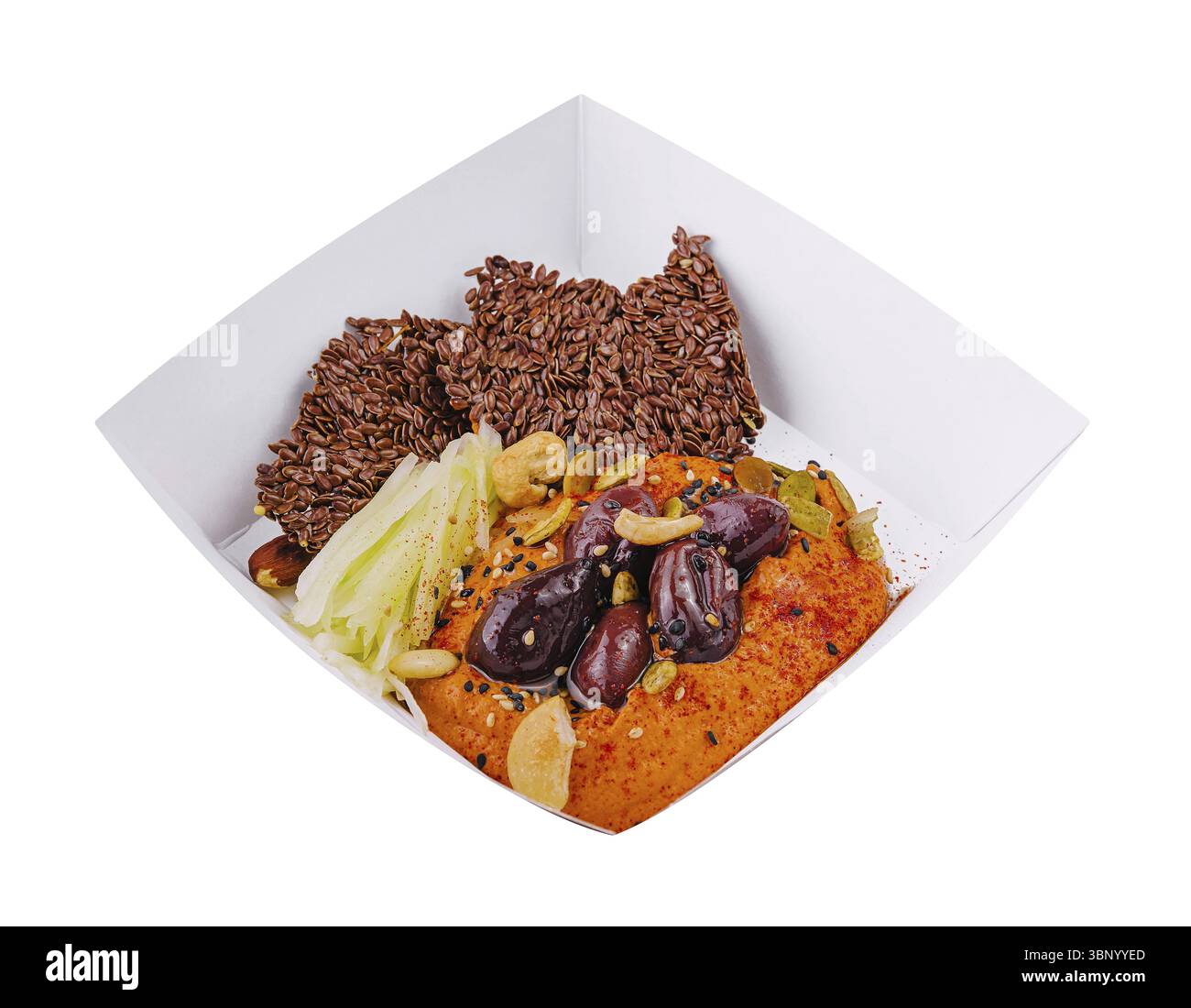 Hummus dish Cut Out Stock Images & Pictures - Alamy