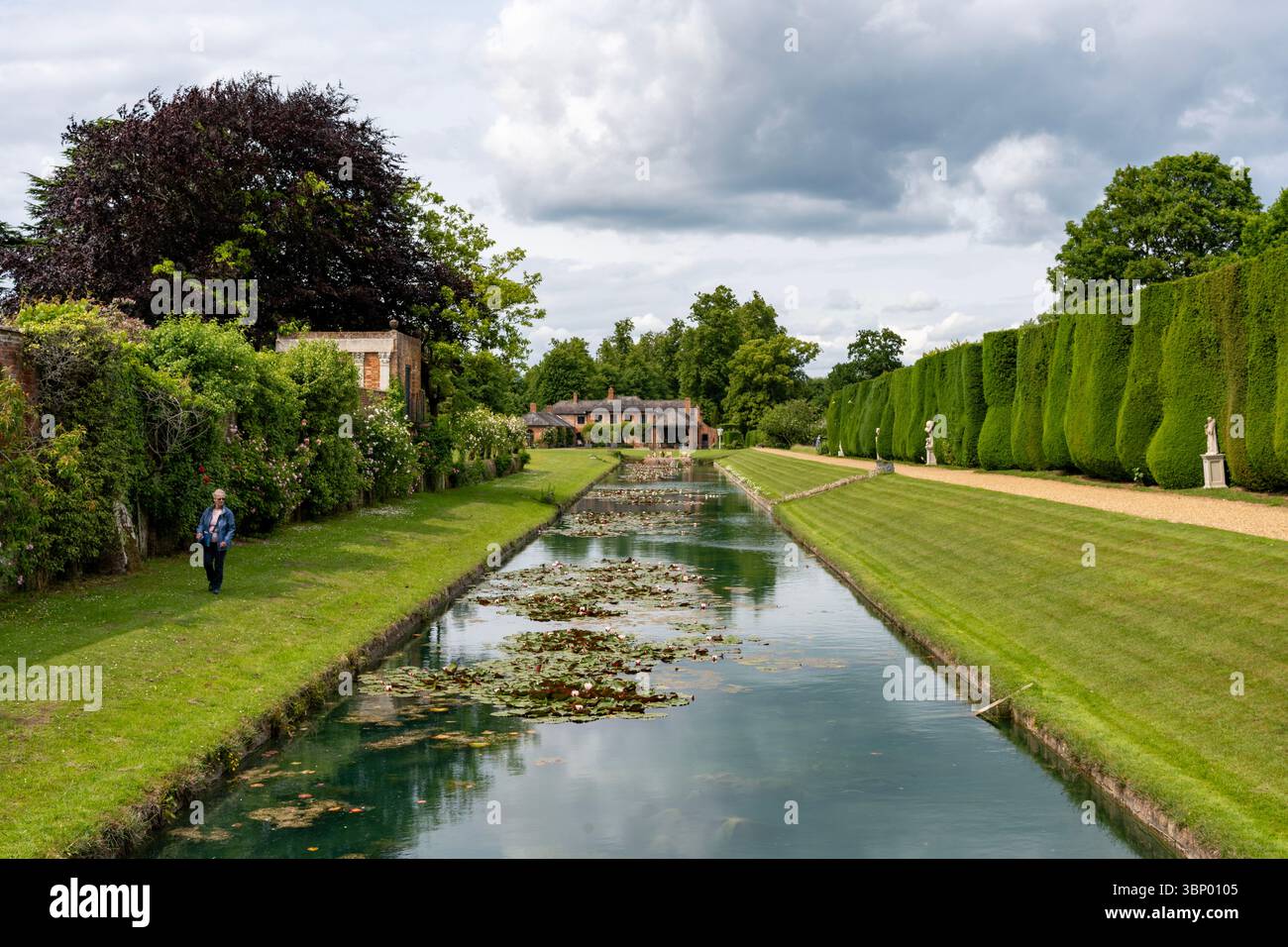Ashe Park Suffolk part of the National Gardens scheme Stock Photo - Alamy