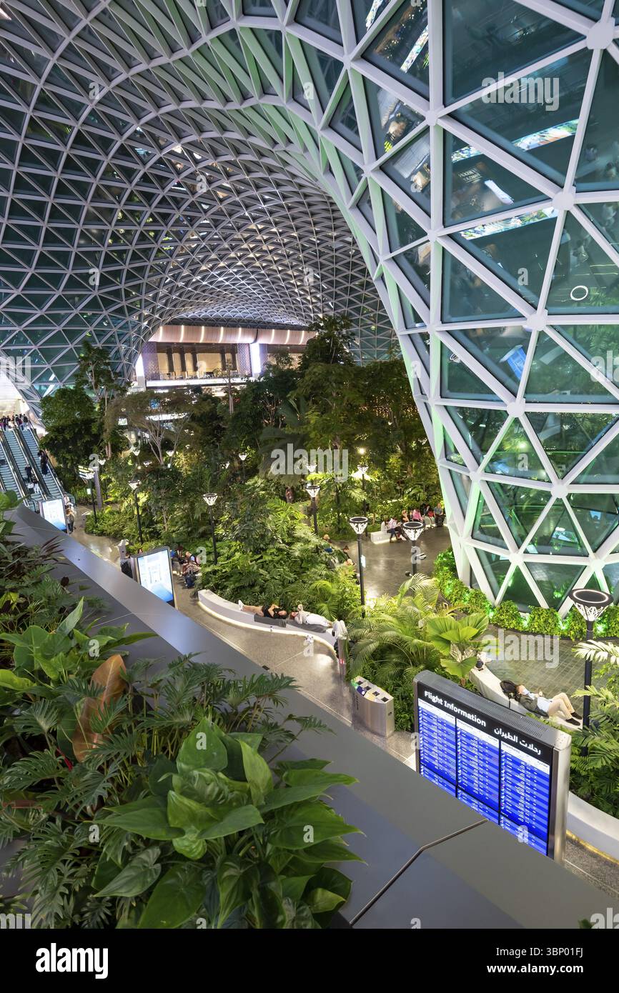 Tropical Hall, Hamad International Airport, Doha, Qatar, Orient, Asia ...