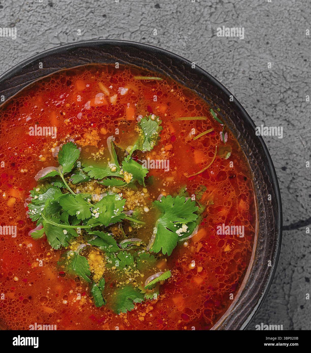 Top view borscht salad hi-res stock photography and images - Alamy