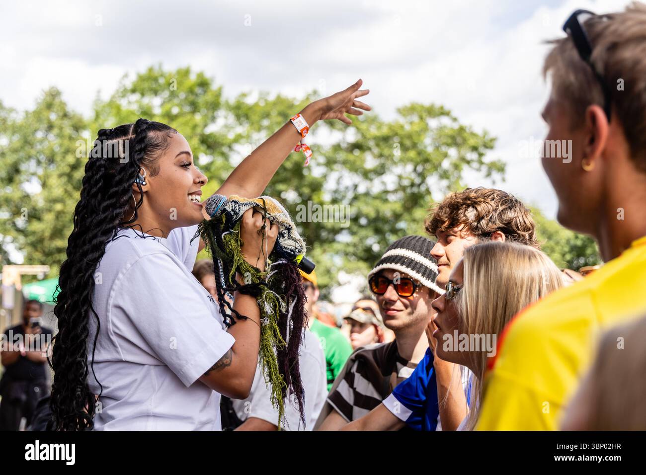 Roskilde, Denmark. 04th, Juli 2025. The American rapper Samara Cyn ...