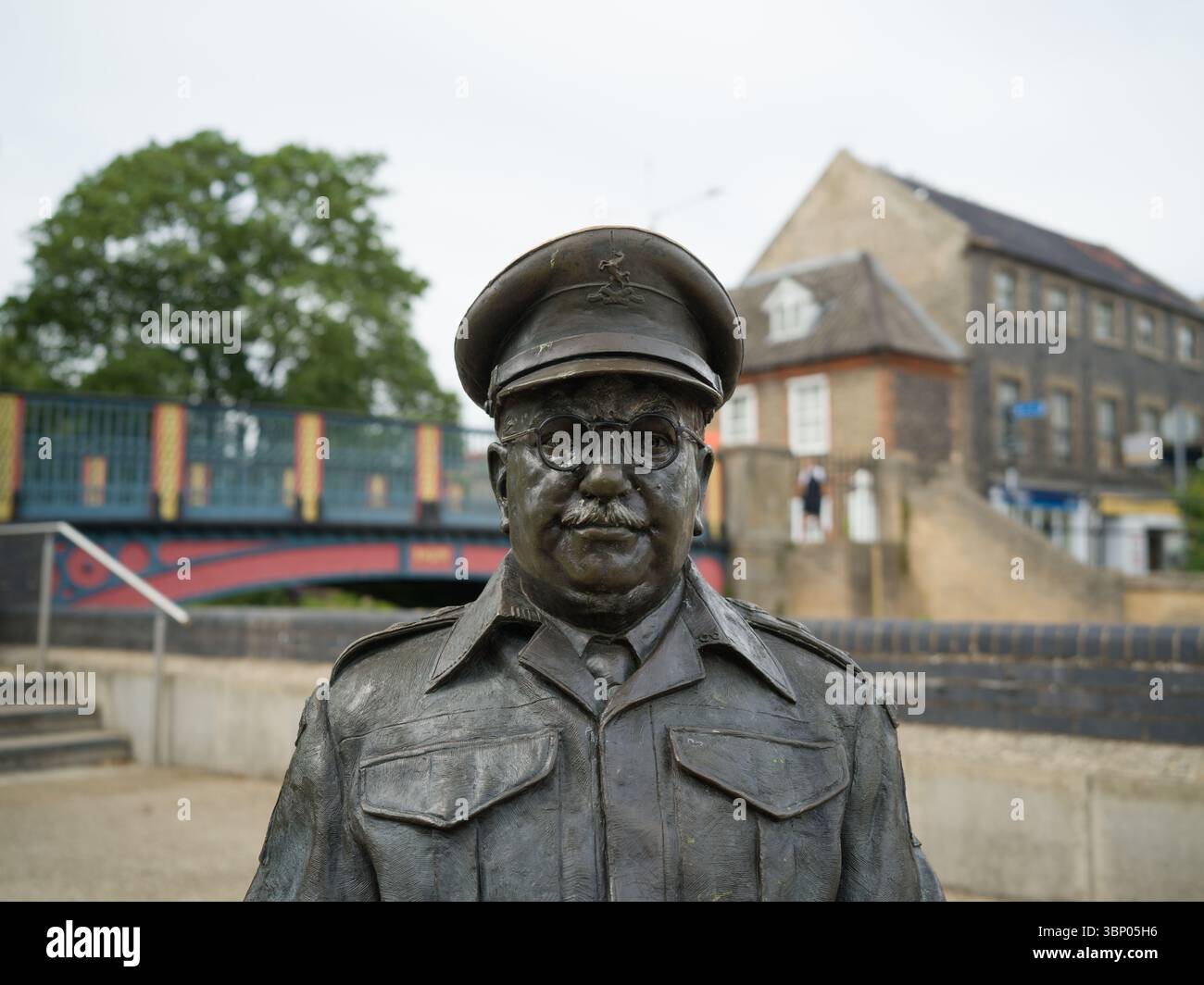 Thetford, England, United Kingdom, 24th June 2025, statue commemorating ...