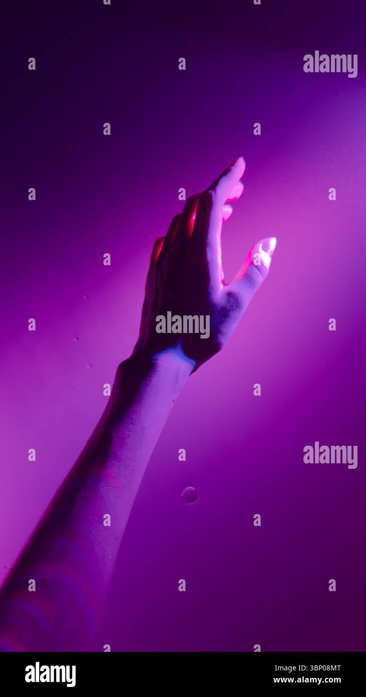 Visual representation hand reaching out hi-res stock photography and ...