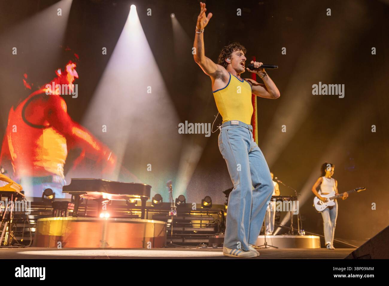 Milwaukee, USA. 03rd July, 2025. Benson Boone during the Summerfest ...
