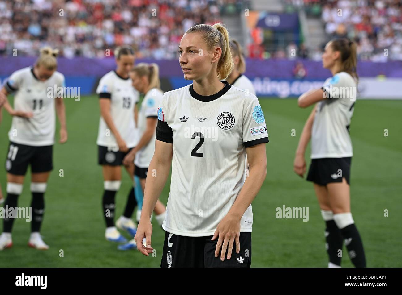 Sarai LINDER (GER), football UEFA Women's EURO 2025. Group stage Group ...
