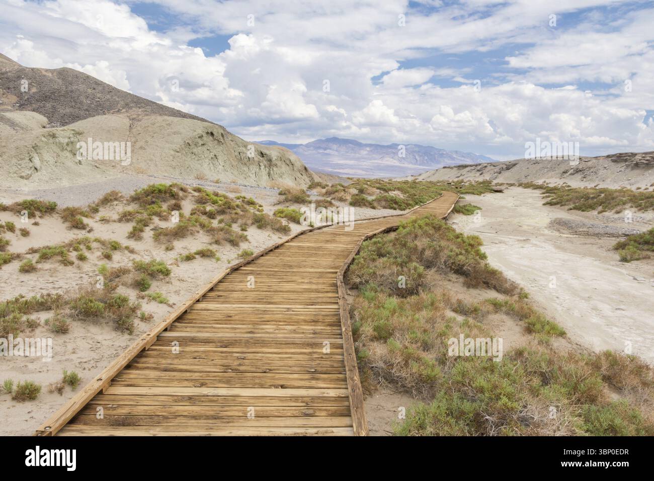 Boardwalk at Salt Creek in Death Valley National Park Eastern ...