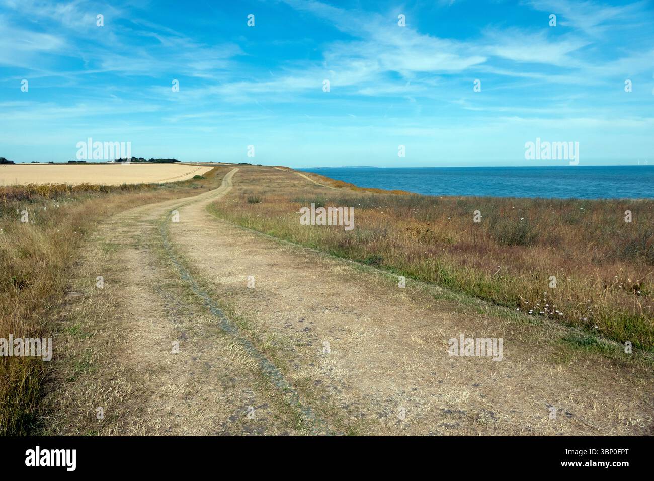 Kent coastal bike trail hi-res stock photography and images - Alamy
