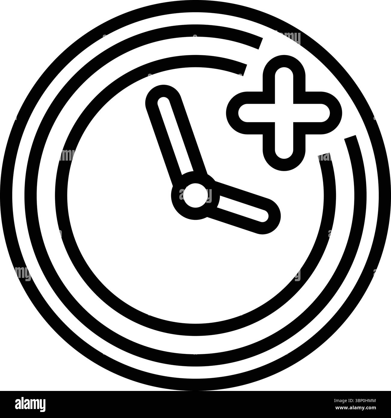 time saving line icon vector illustration Stock Vector Image & Art - Alamy
