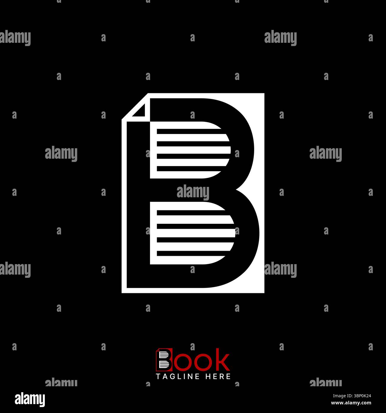 Logo design graphic concept creative premium vector stock image top sell letter B font sans ...