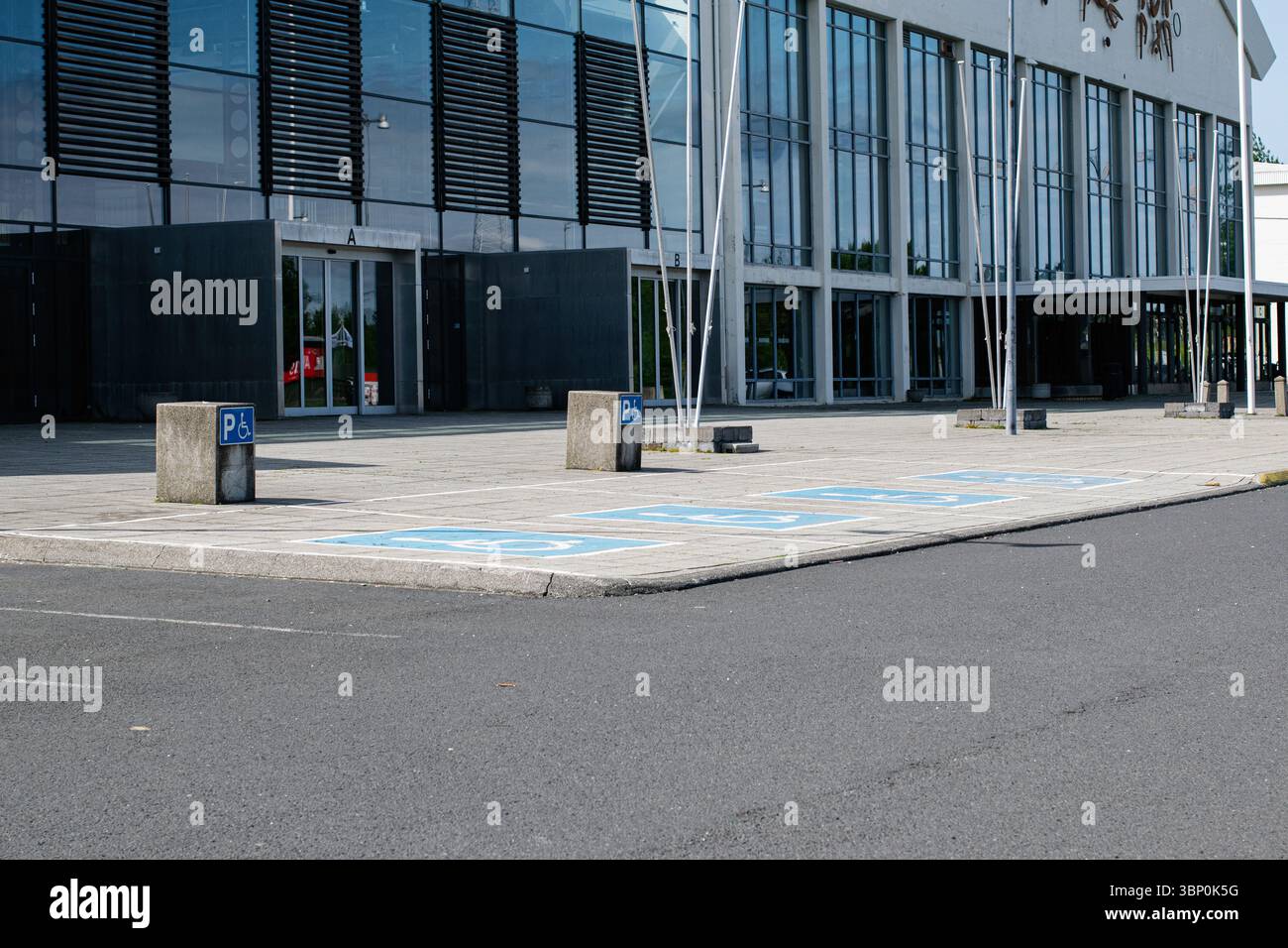 Reykjavik, Iceland - June 28, 2025: Modern building facade ...