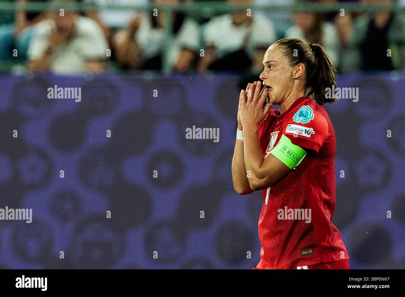Ewa Pajor (Polen, 9) frustriert UEFA Women?s Euro 2025: Deutschland ...