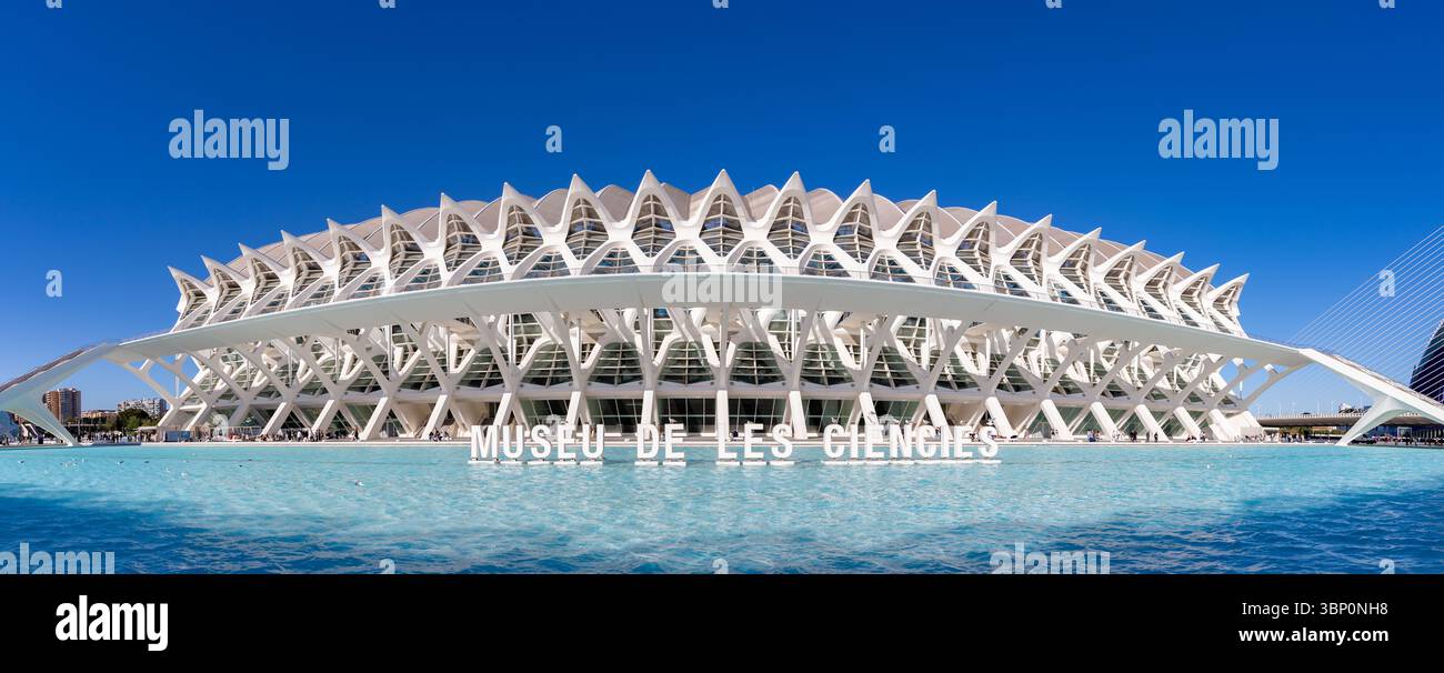 A panorama of the Science Museum Principe Felipe, part of the City of ...