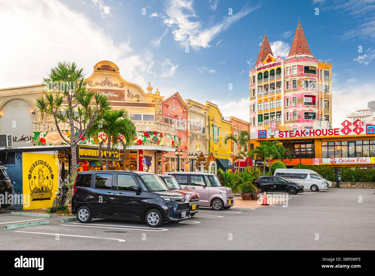 June 26, 2025: Mihama American Village, a large entertainment complex ...