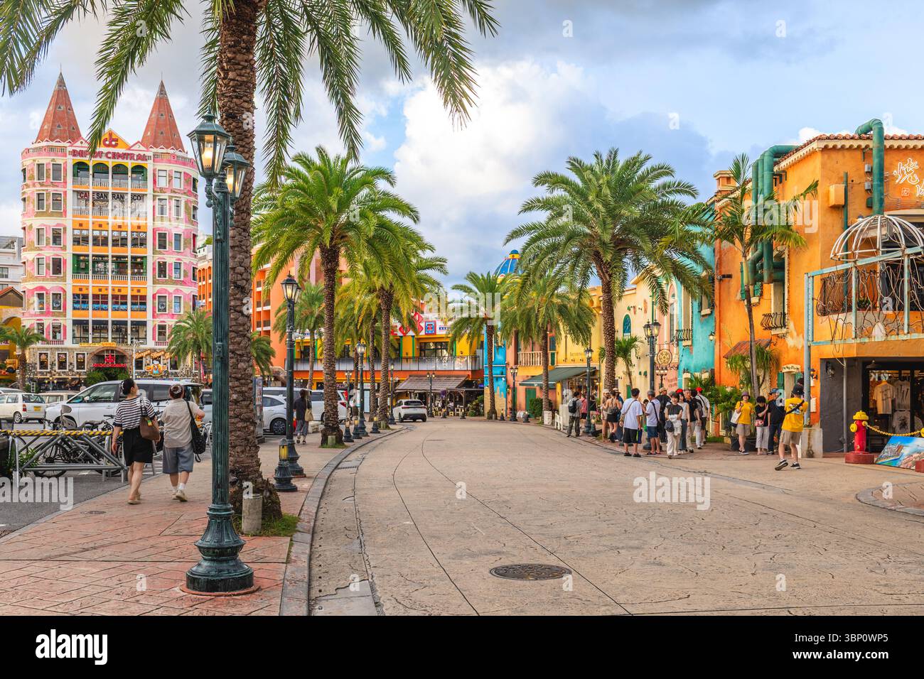 June 26, 2025: Mihama American Village, a large entertainment complex ...