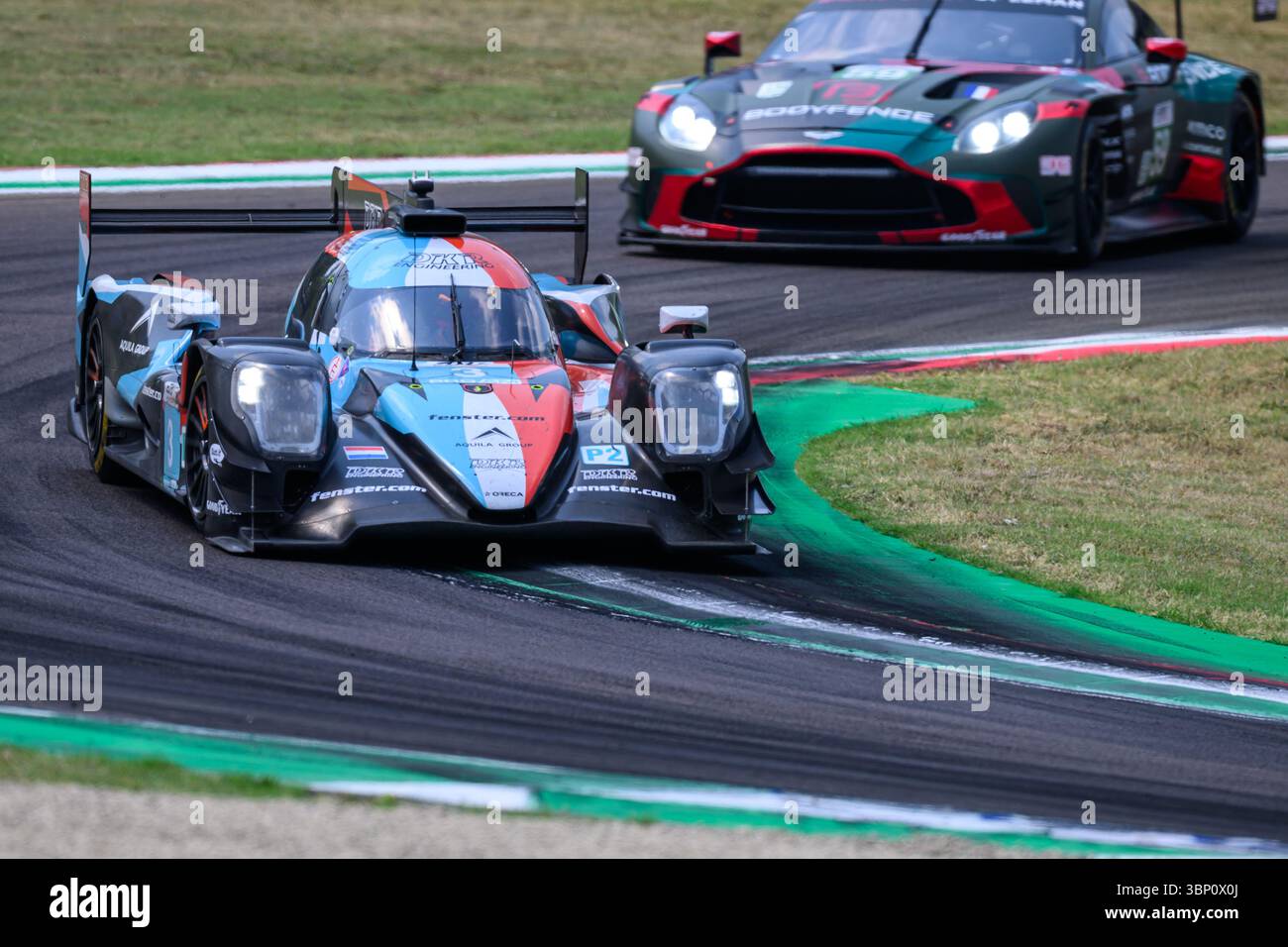 Imola, Italy. 5th July, 2025. DKR ENGINEERING #3 (KOLOVOS, HORR, LAURENT) at turn 18 during Free ...