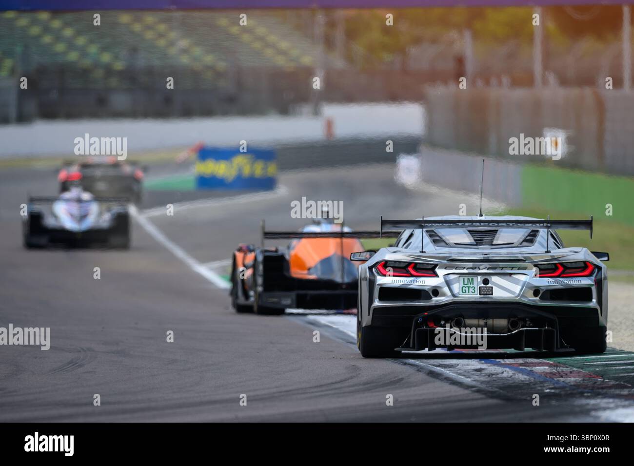 Imola, Italy. 5th July, 2025. TF SPORT #82 (KOIZUMI, ANDRADE, EASTWOOD ...