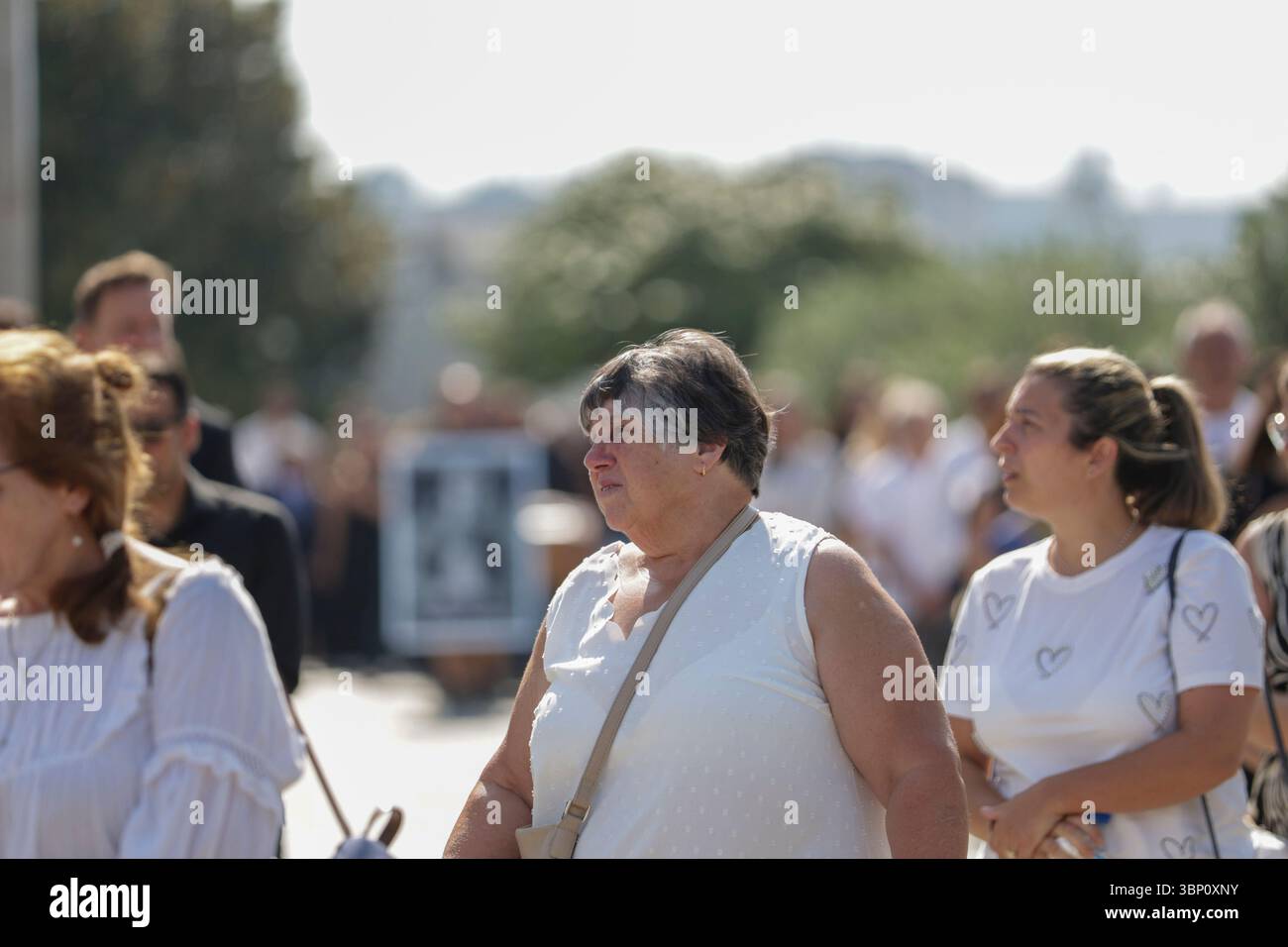 Funeral procession arrives for the funeral of Diogo Jota and his ...