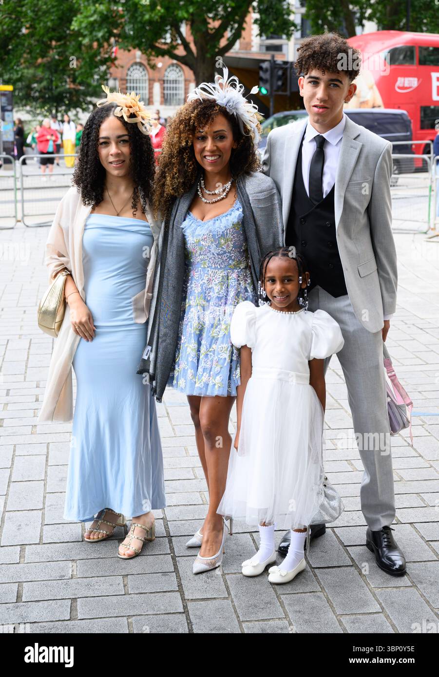 London, UK. July 5th, 2025. Danielle Brown at the Wedding of Mel B and ...