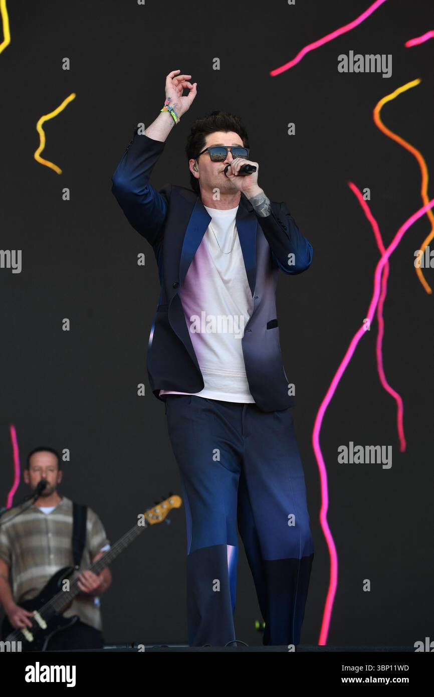 The Script Glastonbury Festival 2025 Stock Photo - Alamy