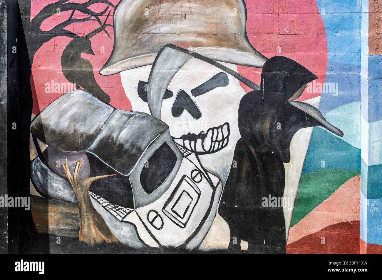 Murals of pre, during & post civil war - anti army, civil war, Parque ...