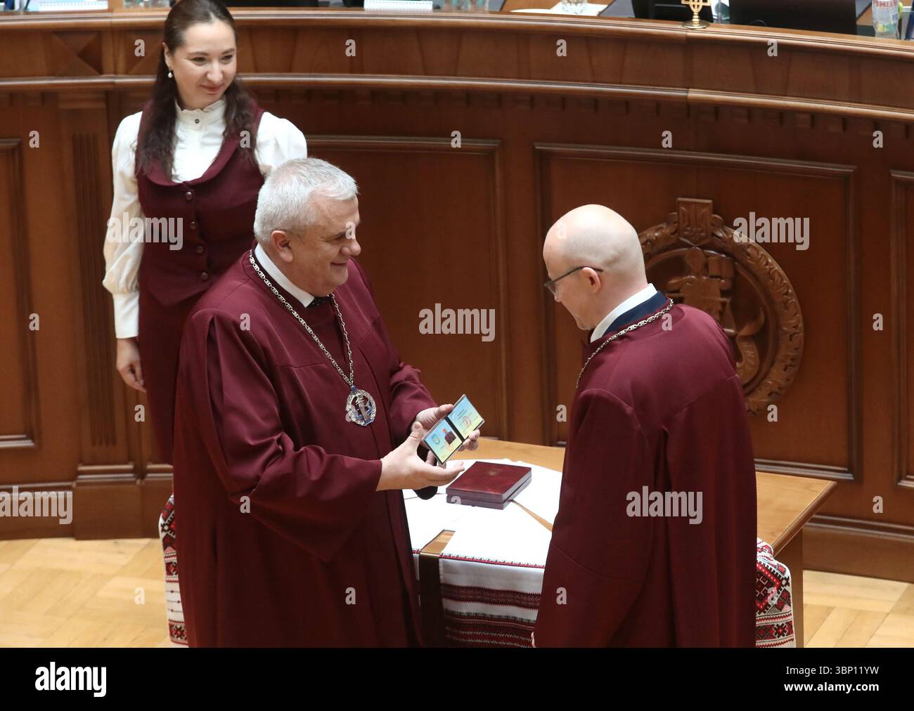 Acting Chairman of the Constitutional Court of Ukraine Oleksandr ...