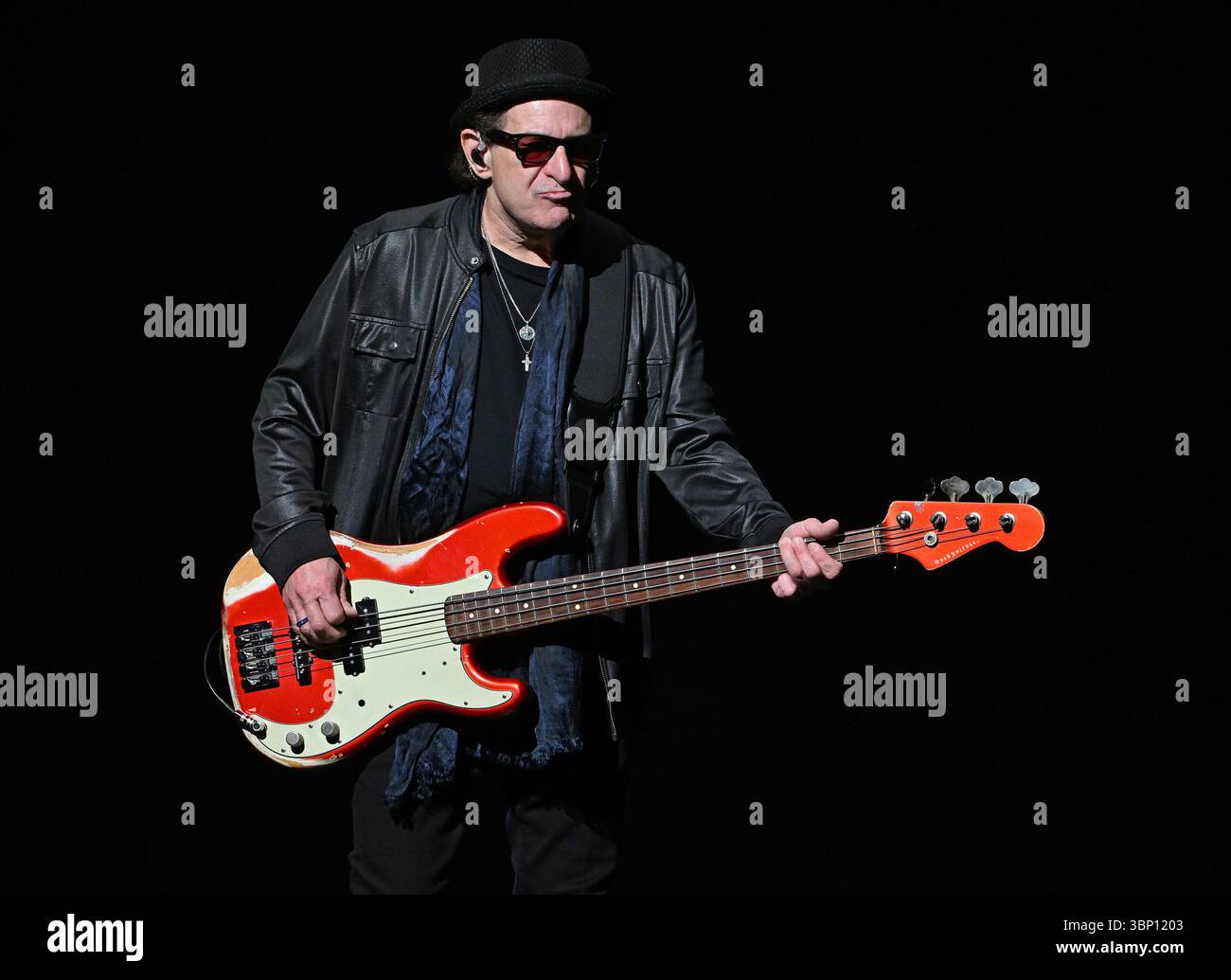 Hollywood FL, USA. 03rd July, 2025. Danny Miranda of Blue Oyster Cult ...