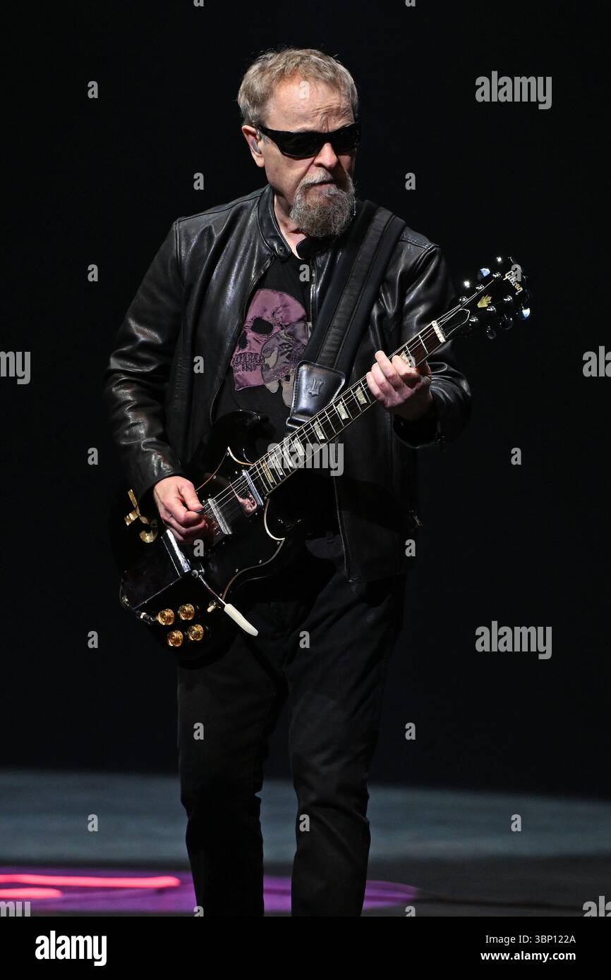 Hollywood FL, USA. 03rd July, 2025. Eric Bloom of Blue Oyster Cult ...