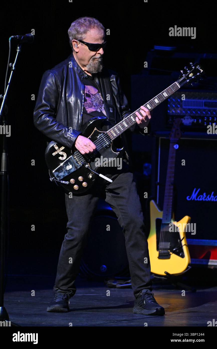 Hollywood FL, USA. 03rd July, 2025. Eric Bloom of Blue Oyster Cult ...