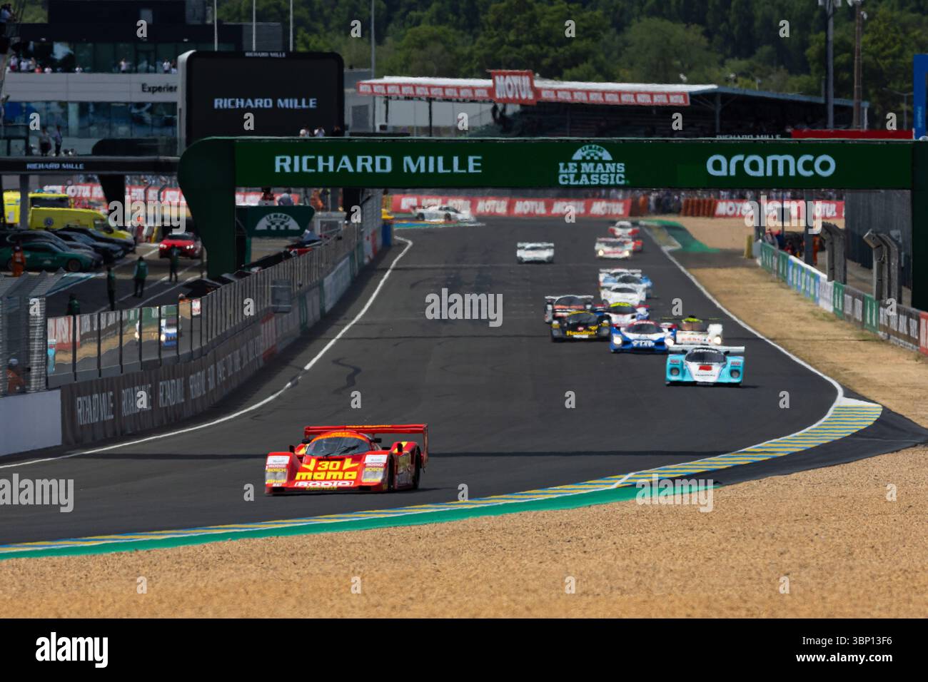 Le Mans, France. 05th July, 2025.30 HALUSA, Porsche 962 C / 1992, Group C, action during the Le ...