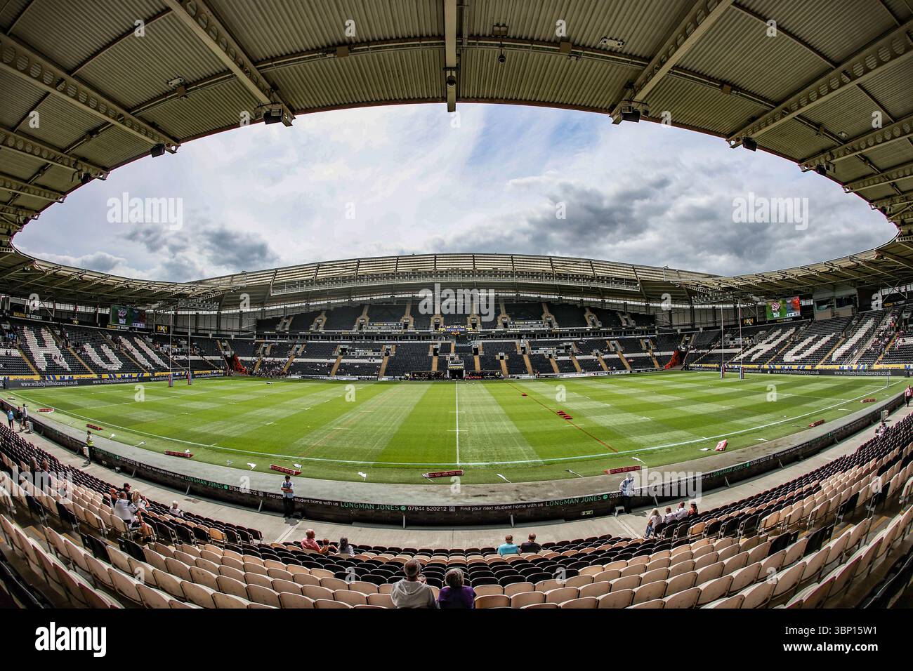 A general view of the MKM Stadium ahead of the Betfred Super League ...