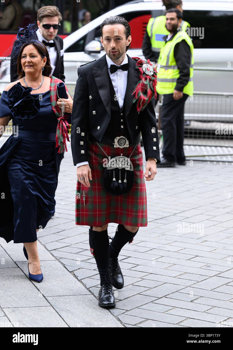 London, UK. July 5th, 2025. Rory McPhee at the Wedding of Mel B and ...