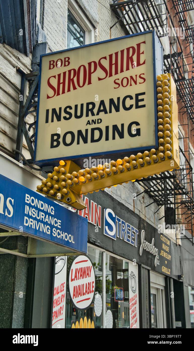 Vintage Bob Shropshire Bail Bond arrow advertising sign. Cincinnati ...