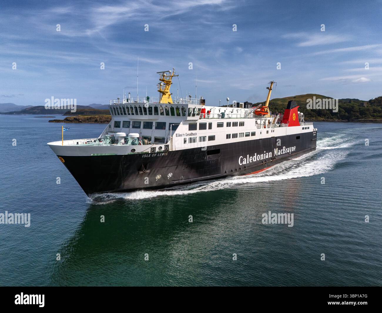 Isle of Lewis, a ferry operated by Caledonian MacBrayne (CalMac ...