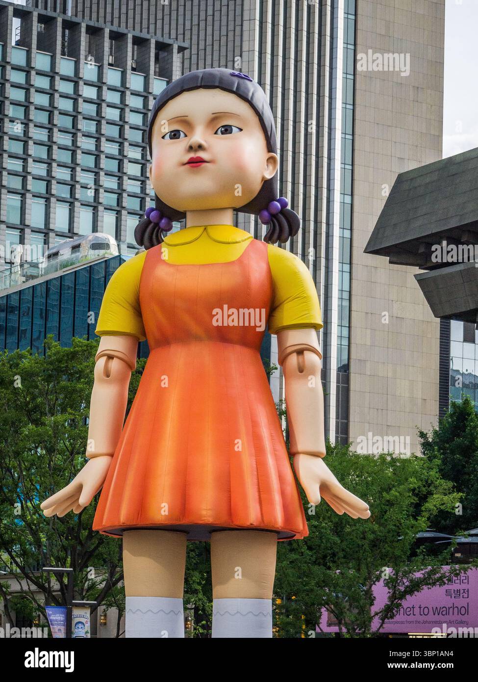 Seoul, South Korea - July.05.2025: Jump Rope game in the Squid game ...