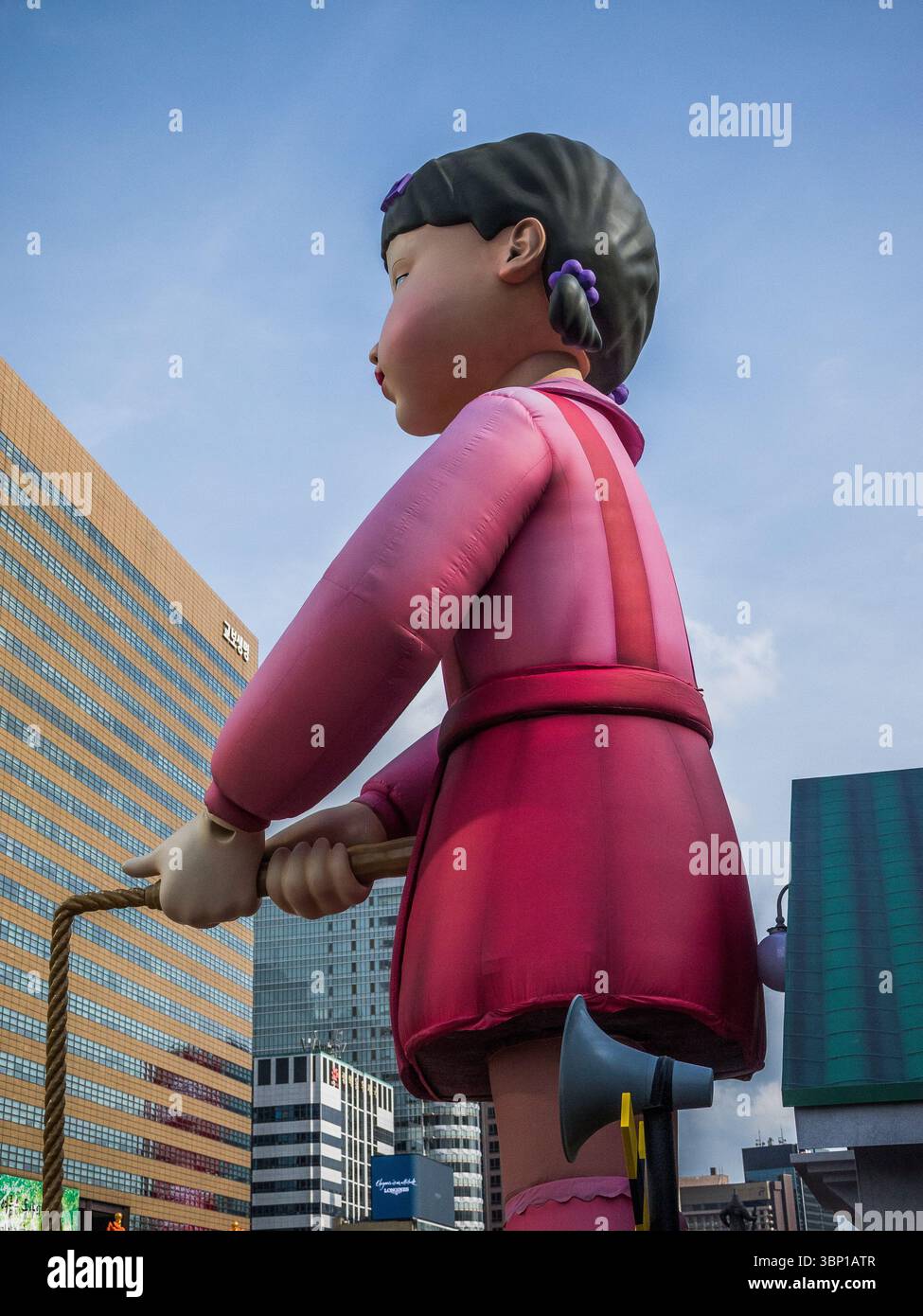 Seoul, South Korea - July.05.2025: Jump Rope game in the Squid game ...