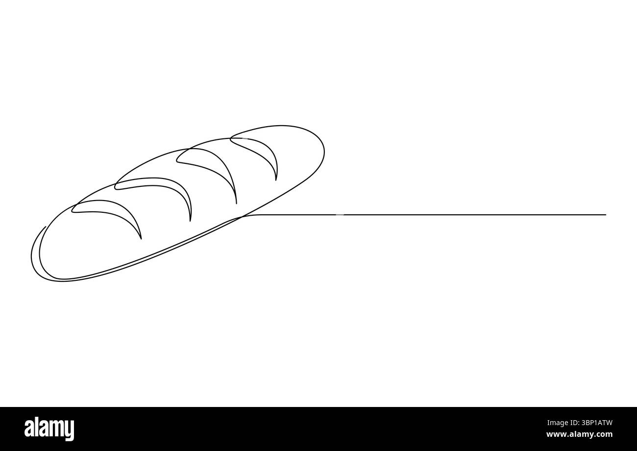 Artisan bread loaf Stock Vector Images - Alamy