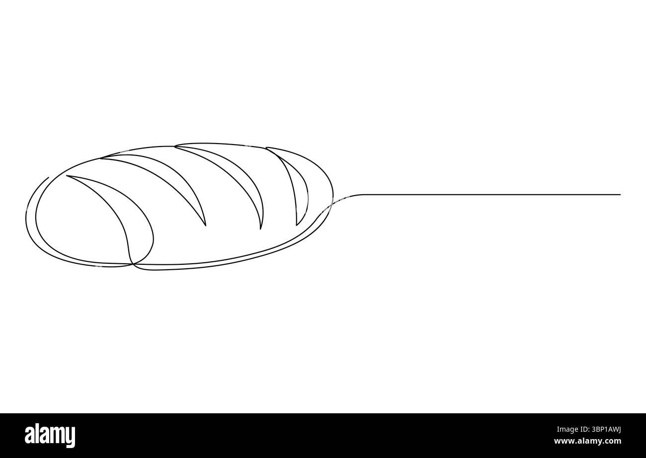 Artisan wheat bread sourdough Stock Vector Images - Alamy