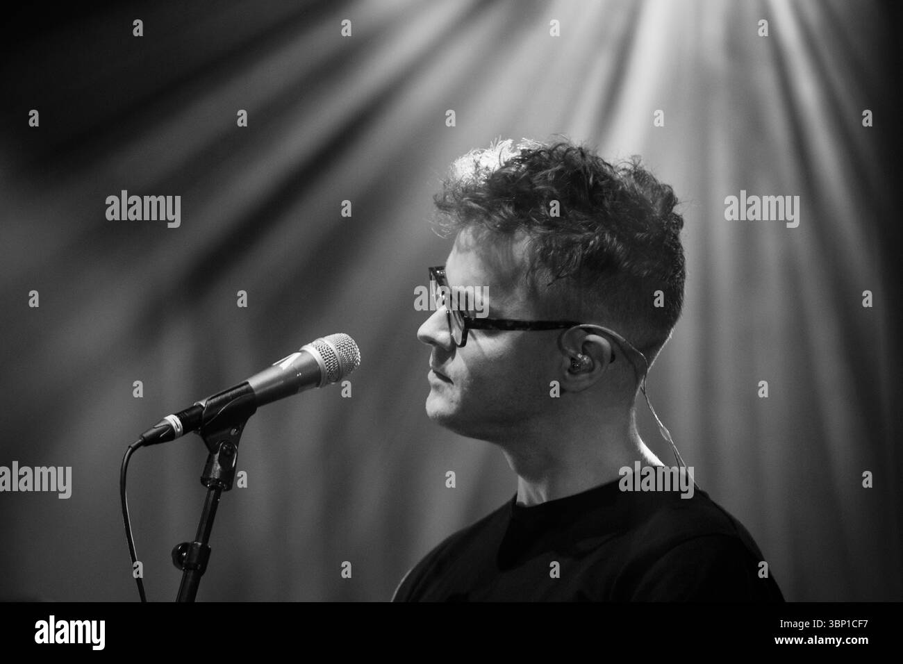 Ryan Lott of SON LUX on the Far Out Stage. The Green Man music festival ...