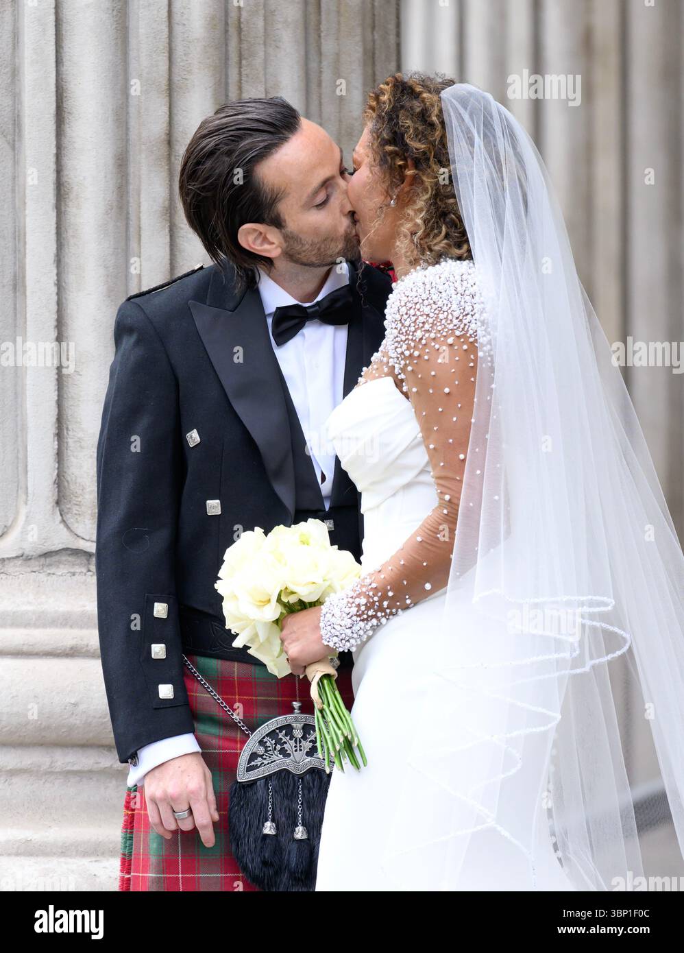 London, UK. July 5th, 2025. The Wedding of Melanie Brown and Rory ...