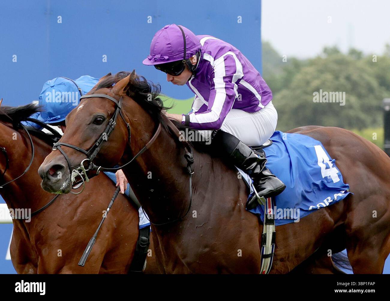Delacroix ridden by Ryan Moore on their way to winning the Coral ...