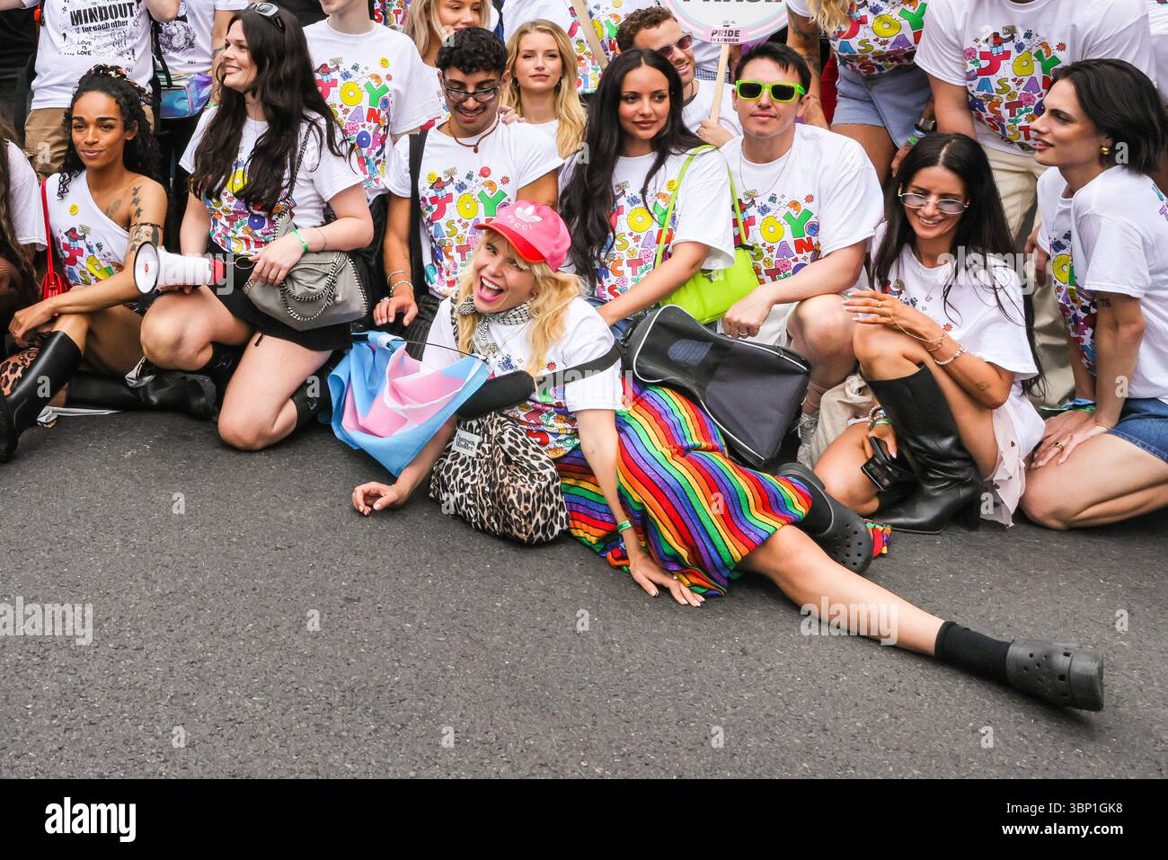 London, UK. 05th July, 2025. Paloma Faith with participants and ...