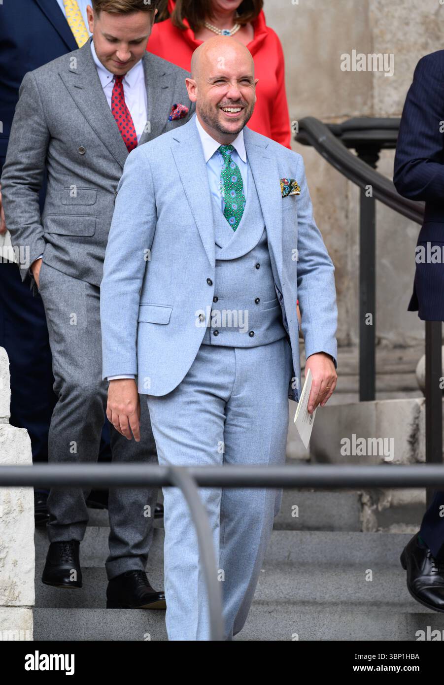 London, UK. July 5th, 2025. Tom Allen at the Wedding of Mel B and Rory ...