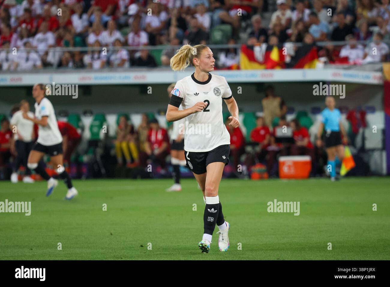 St. Gallen, Schweiz 04. Juli 2025: UEFA - Euro 2025 Woman - Deutschland ...