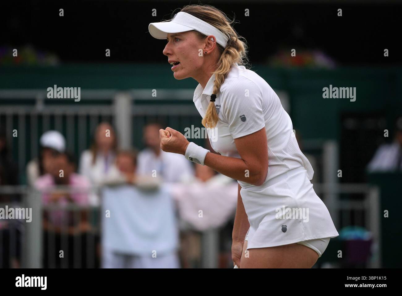 Ekaterina Alexandrova of Russia celebrates winning her women's singles ...