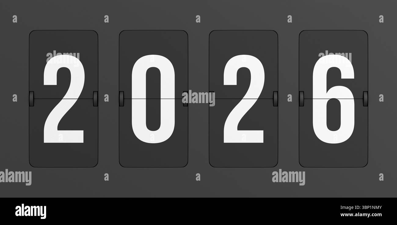 Calendar 2026 Black and White Stock Photos & Images - Alamy